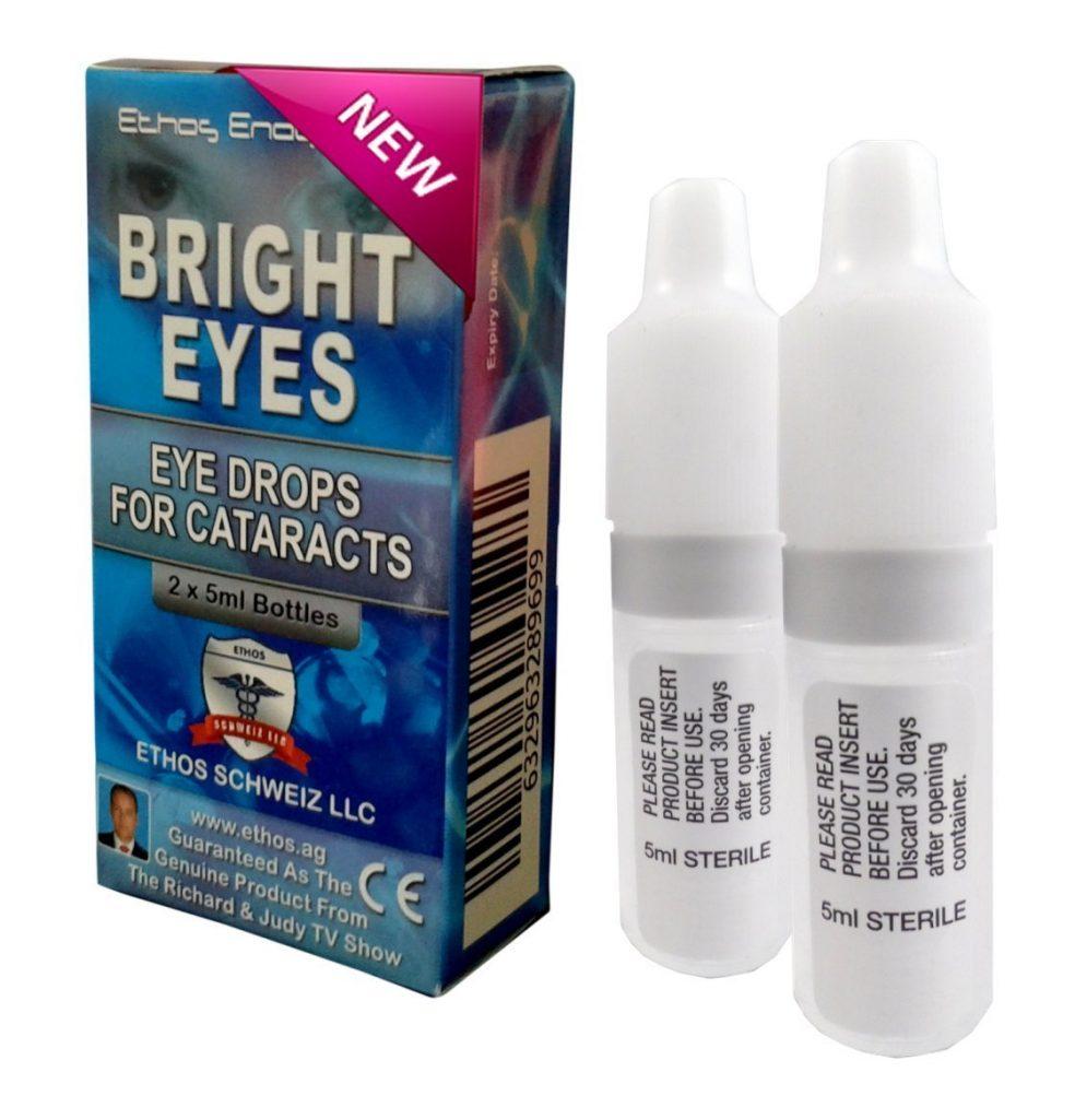 ethos bright eyes nac carnosine eye drops x 1 box and vials | ethosVision